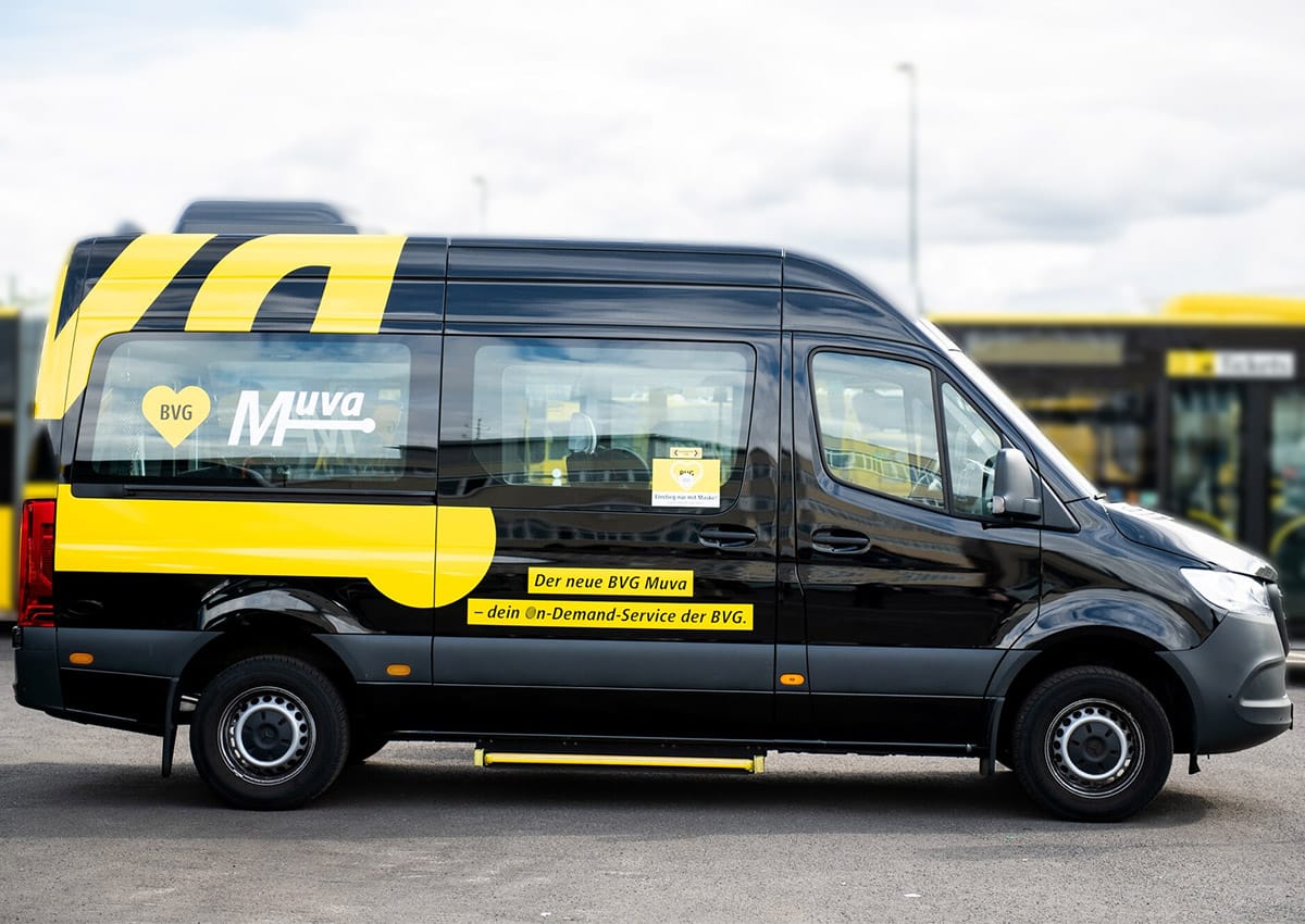 Berliner Rufbus Muva Foto Anikka Bauer BVG | Taxi Times