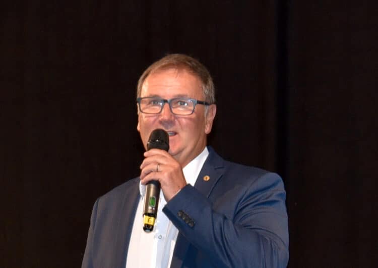 Thomas Sell Dankesrede ETM 2022 Foto Axel Rühle | Taxi Times